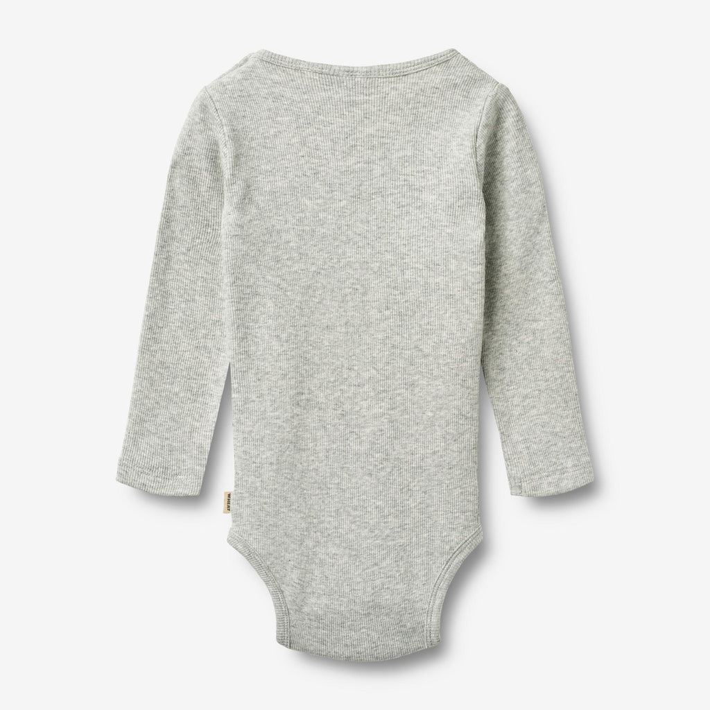 2 Rib Body L/S Spencer - summer sky – Wheat.co.uk