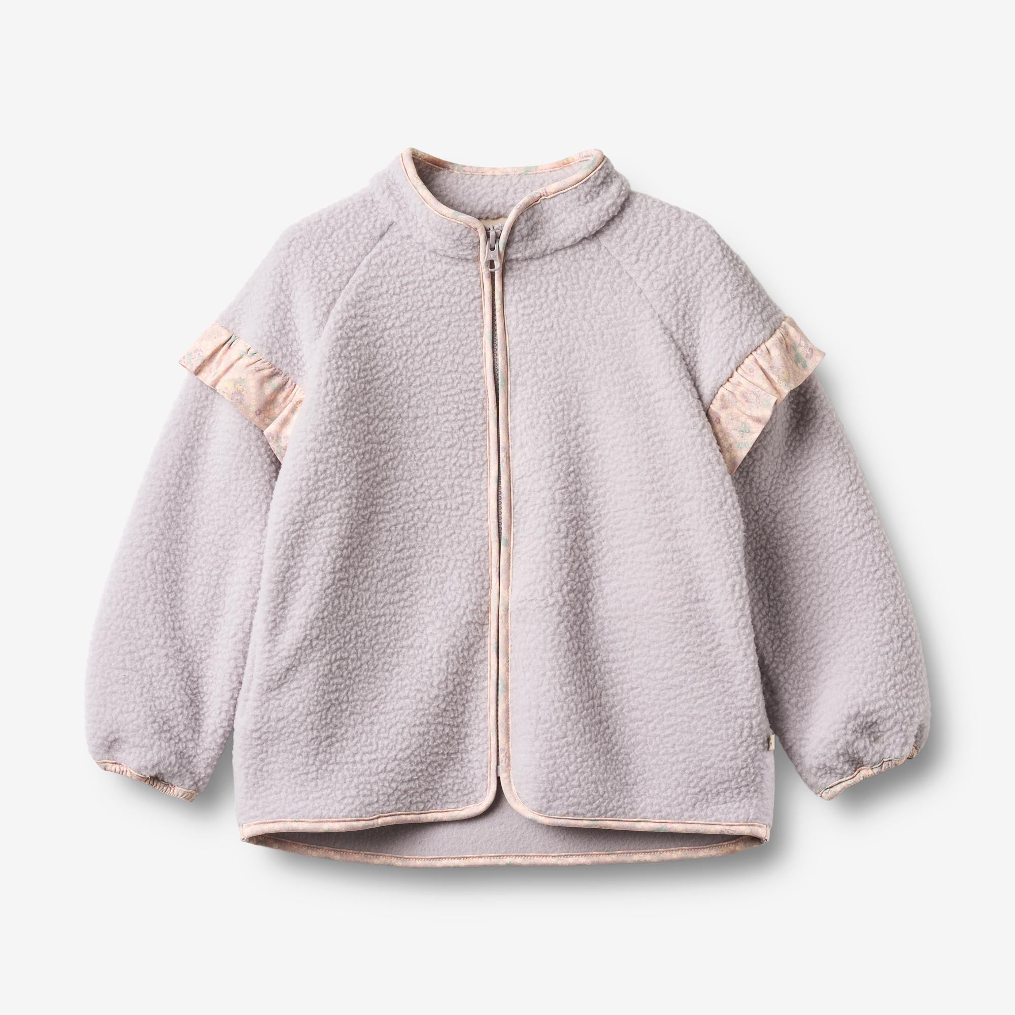 Fleece Jacket Ellena - lavender rain – Wheat.co.uk