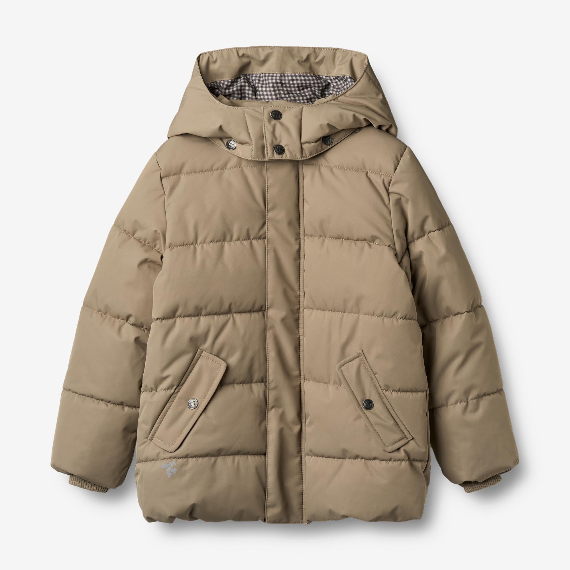 Puffer jacket Gael - grey stone – Wheat.co.uk