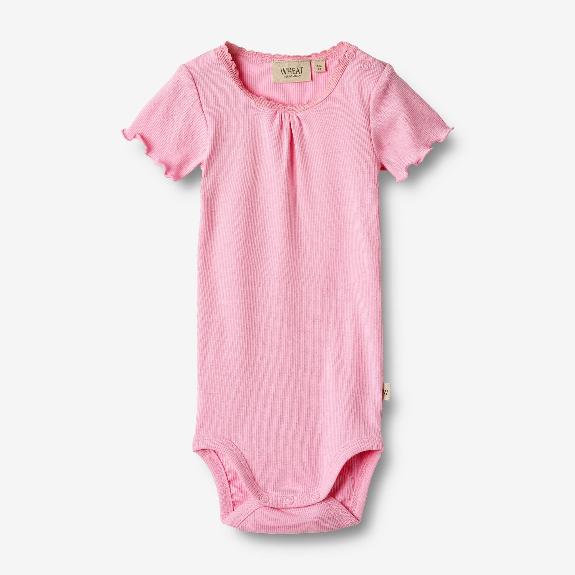 Rib Body S/S Edna | Baby - pink – Wheat.co.uk