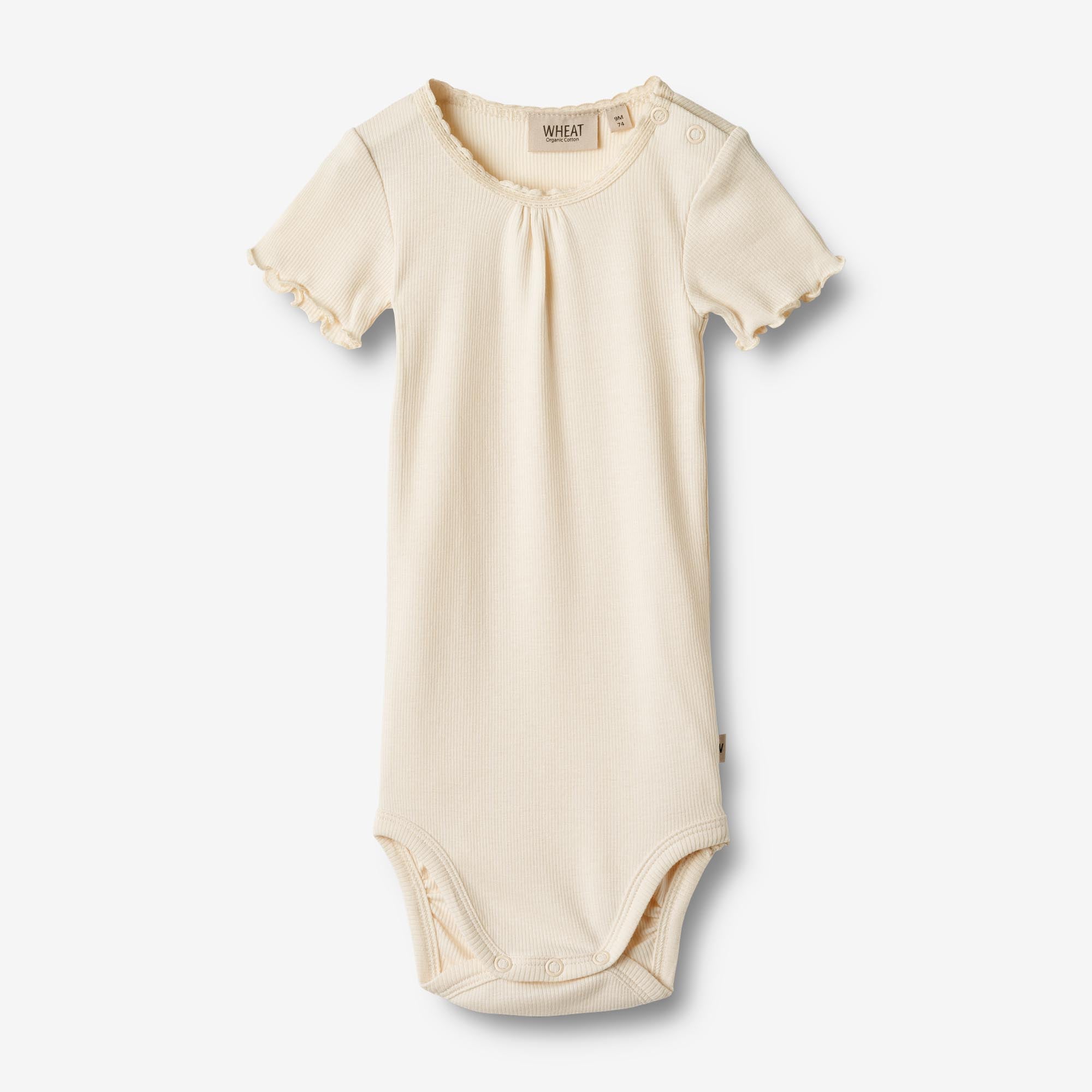 Rib Body S/S Edna | Baby - cream – Wheat.co.uk