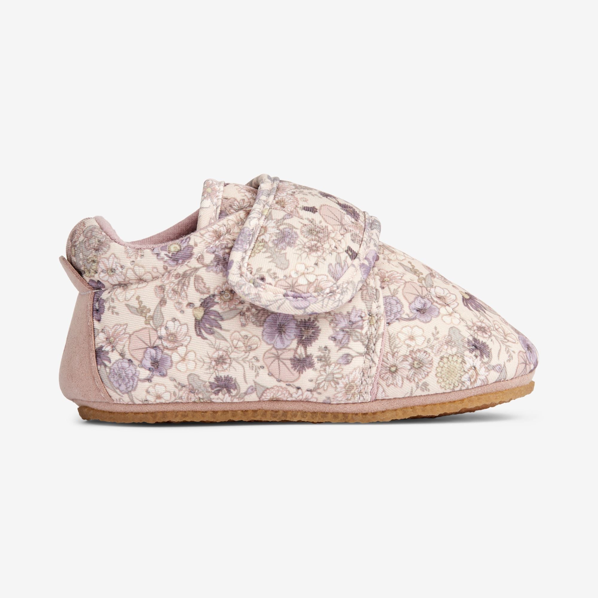 Sasha Thermo Home Shoe | Baby - clam flower field – Wheat.co.uk