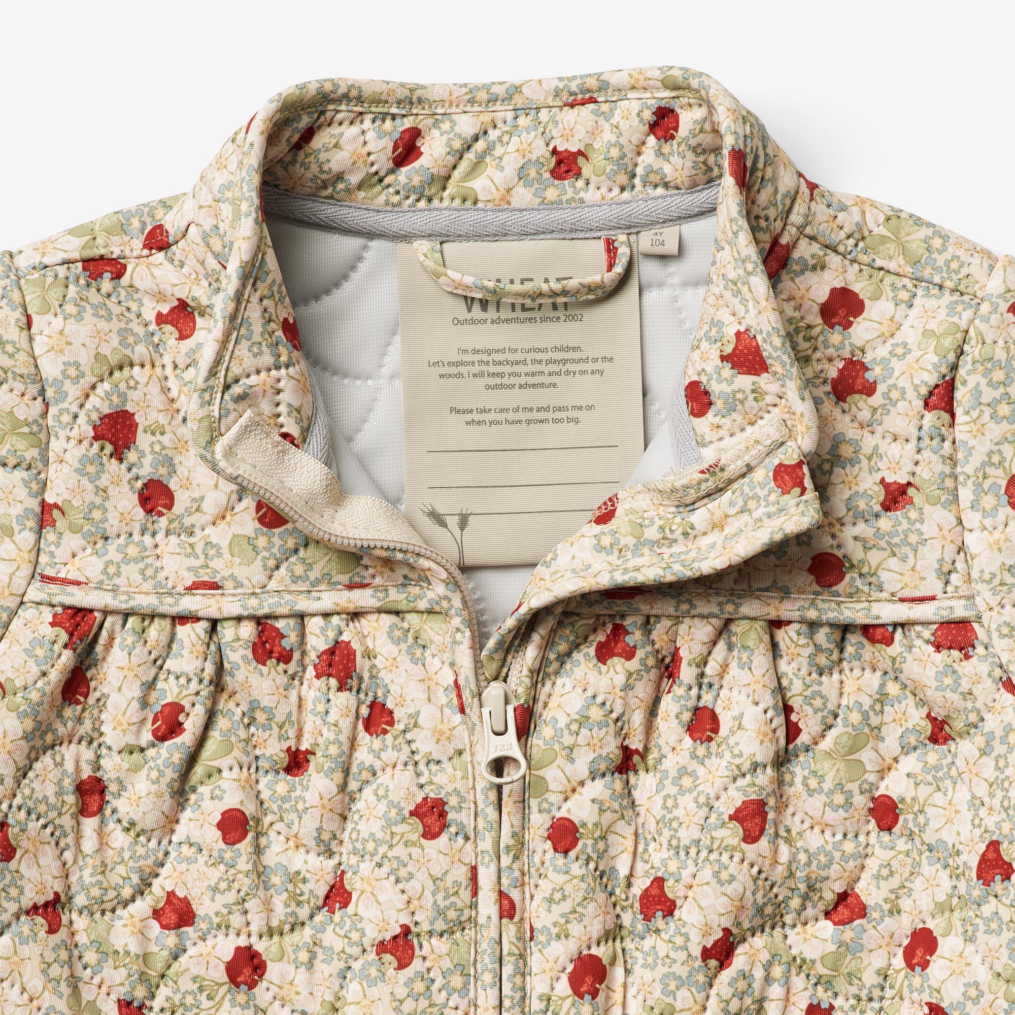 Thermo Jacket Thilde - strawberry – Wheat.co.uk