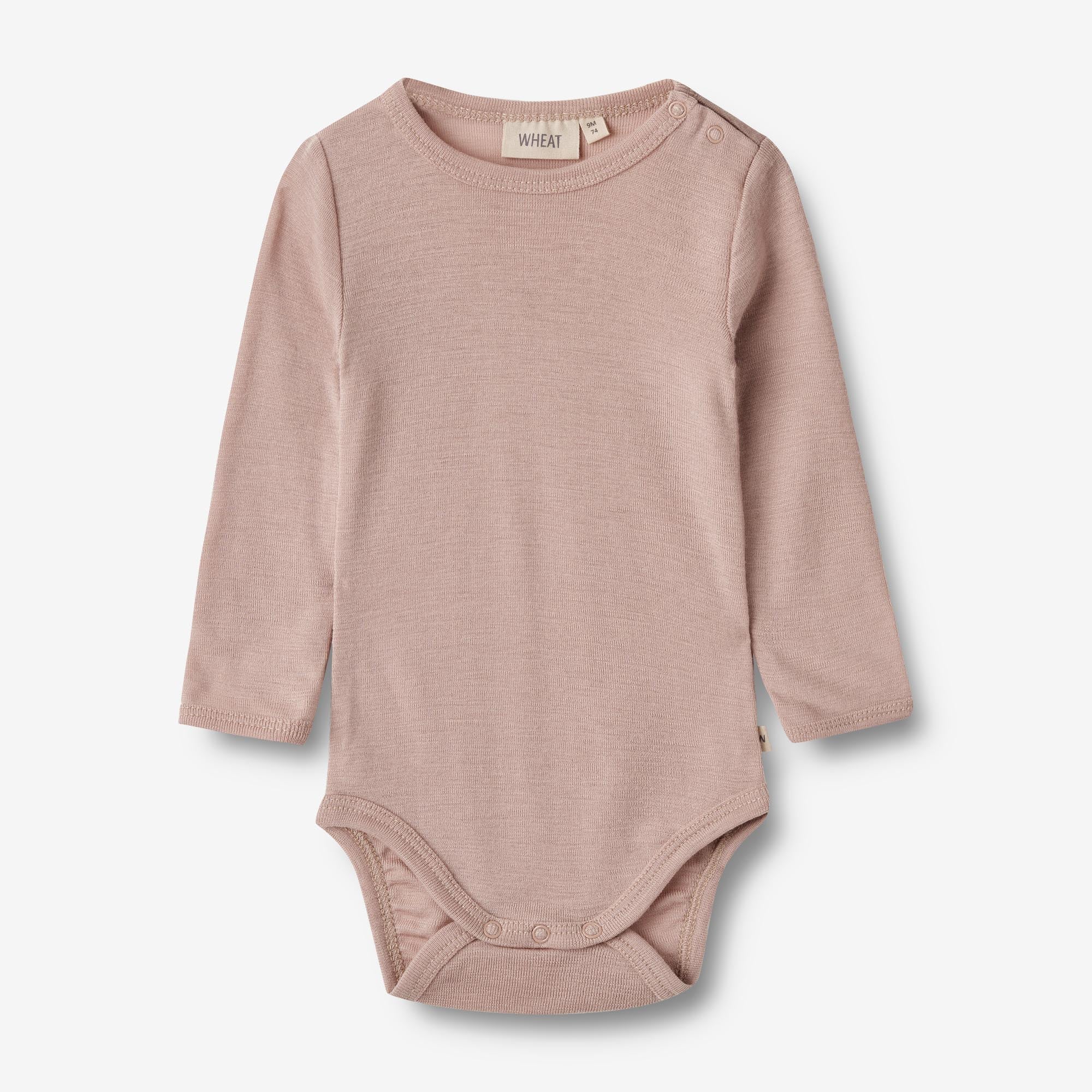 Wool Body L/S Lucca - dry rose – Wheat.co.uk