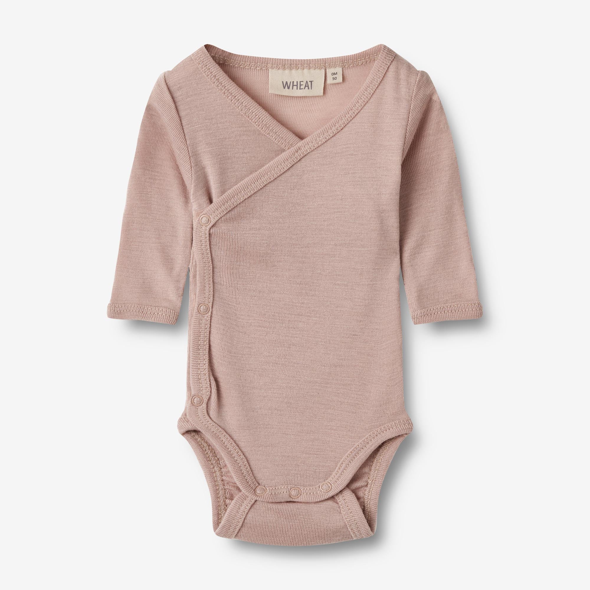 Wool Body L/S Willow - dry rose – Wheat.co.uk