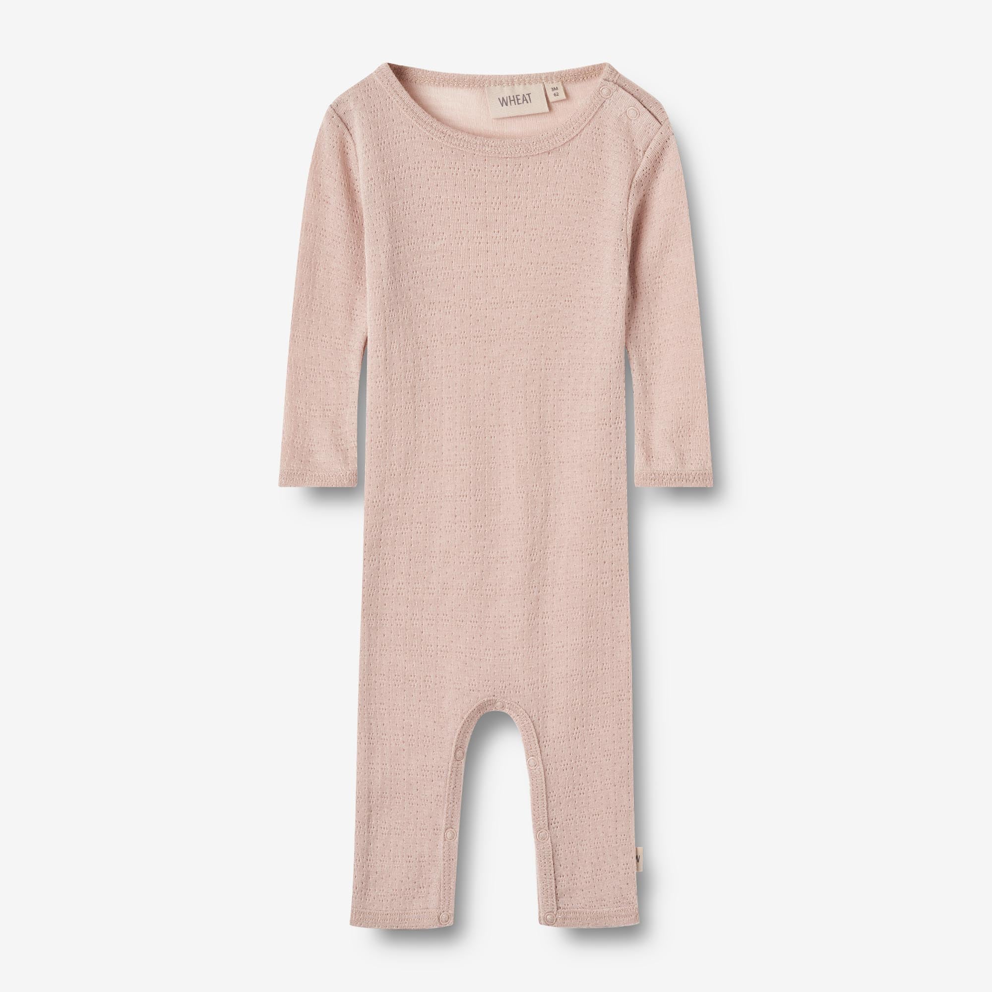 Wool Silk Jumpsuit Frankie - pale lilac – Wheat.co.uk
